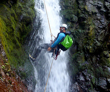 Canyoning in Sao Jorge Azores | Aventour Azores Adventures